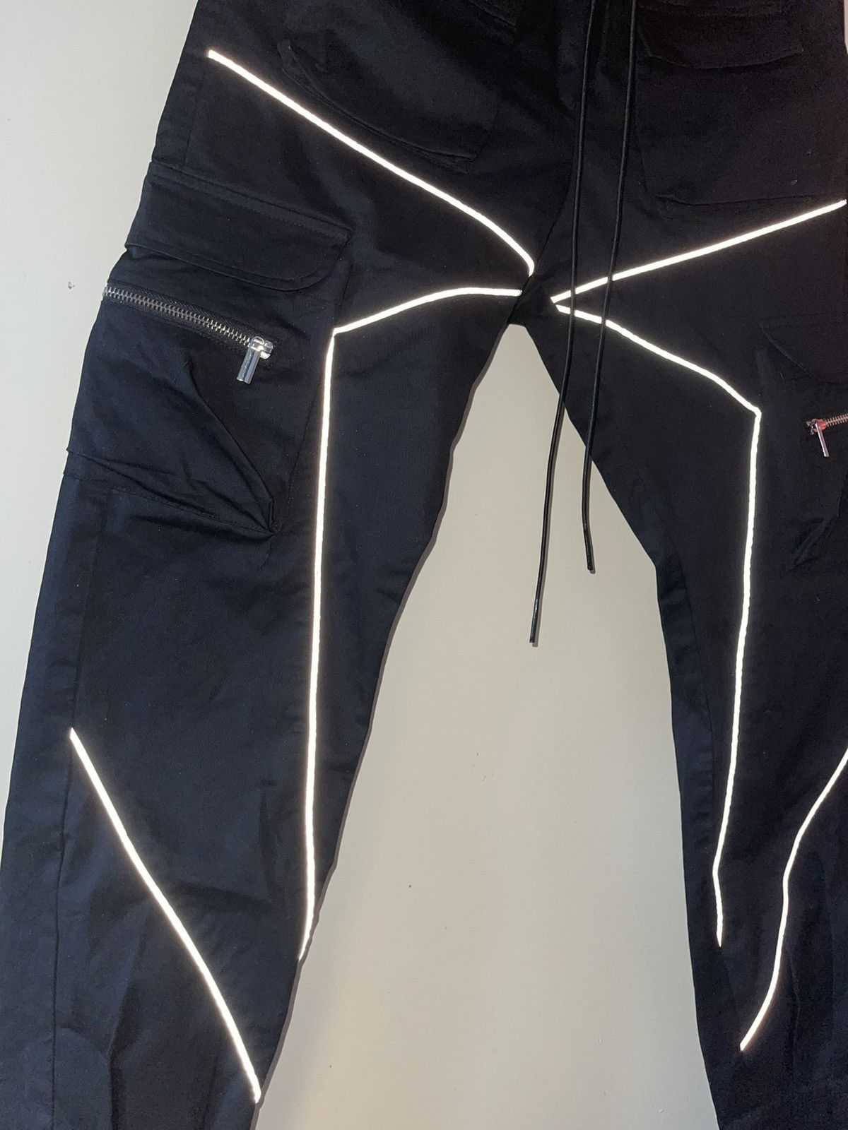 Streetwear GUAPI reflective cargo pants | Grailed