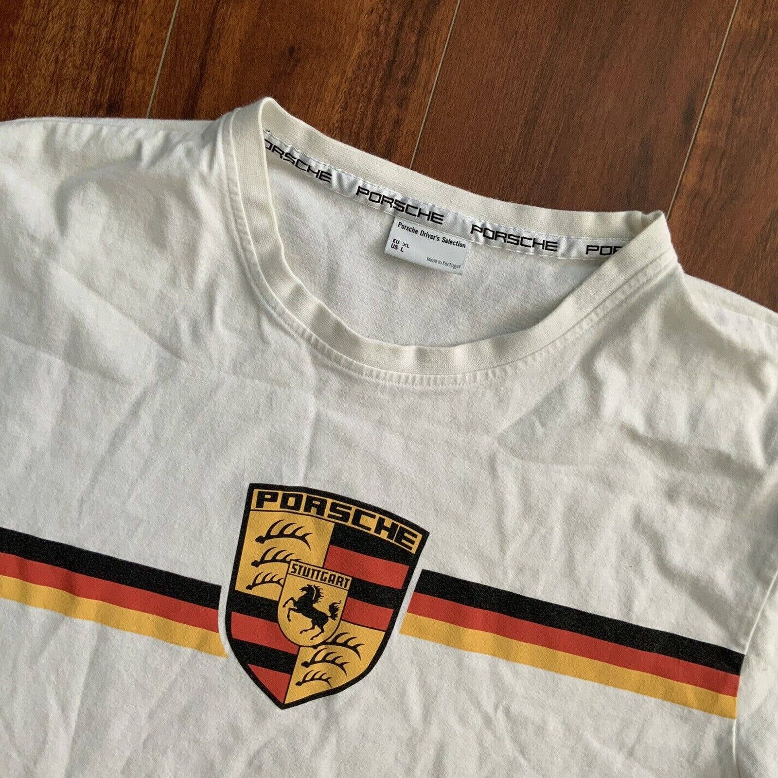 Porsche Design Porsche Driver's Motorsport Shirt Large 911 Supercup ...