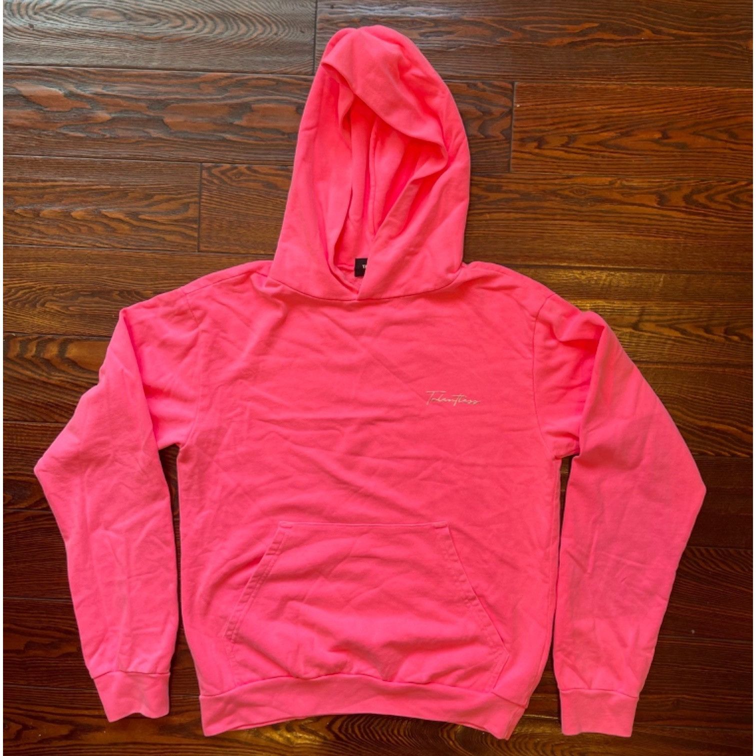 Talentless New Talentless Neon Pink Hoodie | Grailed