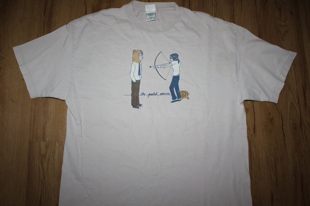 Band Tees × Vintage Vintage y2k The Postal Service band t | Grailed