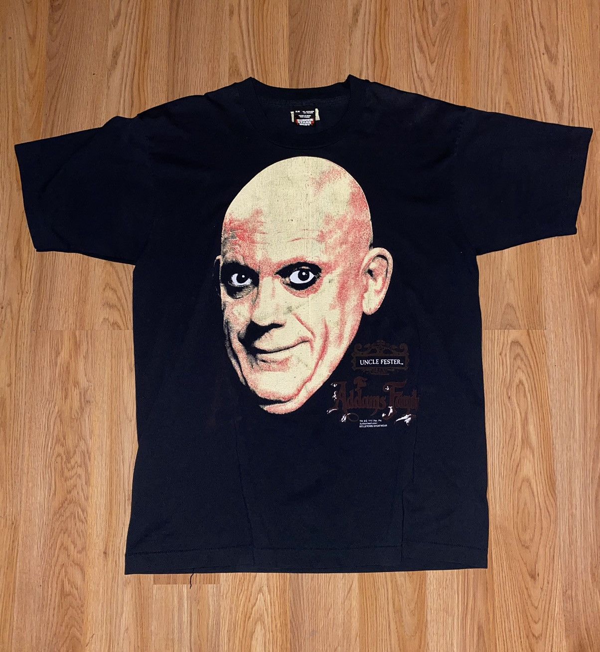 Vintage Uncle fester the Addams family movie shirt 1992 | Grailed