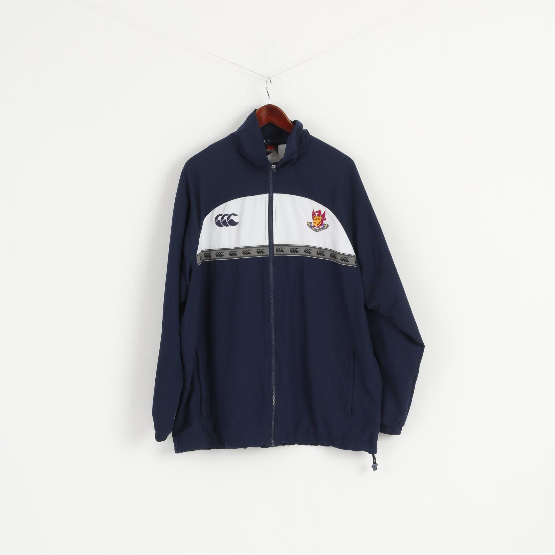 Vintage Canterbury Men L Jacket Rugby Red Welsh Dragon Wales 6722 | Grailed