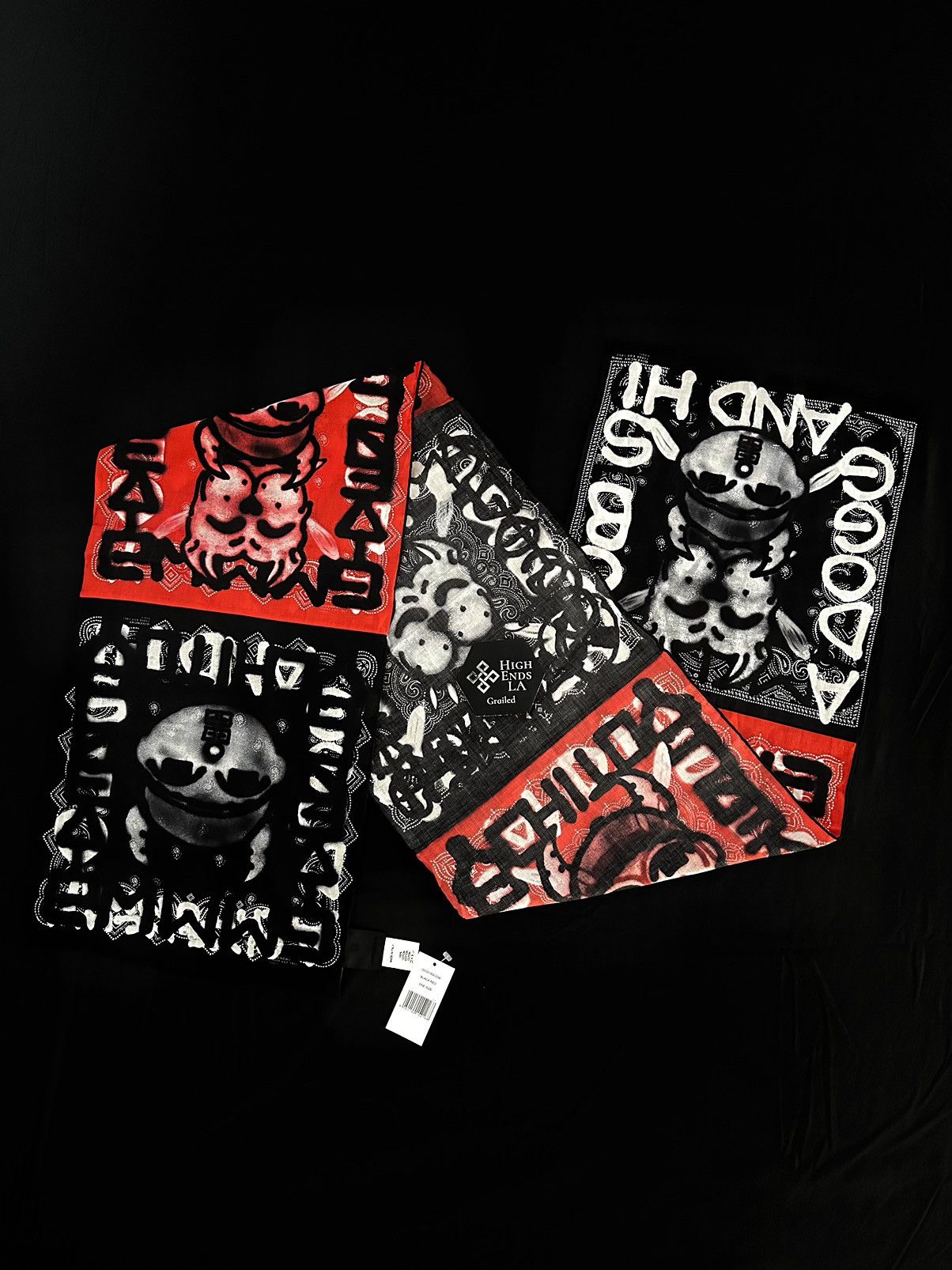 Givenchy Givenchy X Chito Edition Bandana Scarf | Grailed