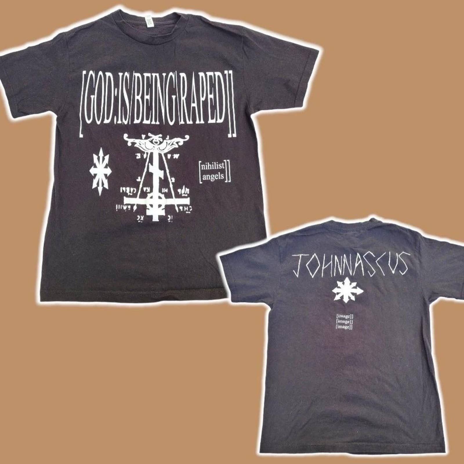 Band Tees Johnnascus machine girl merch t shirt | Grailed