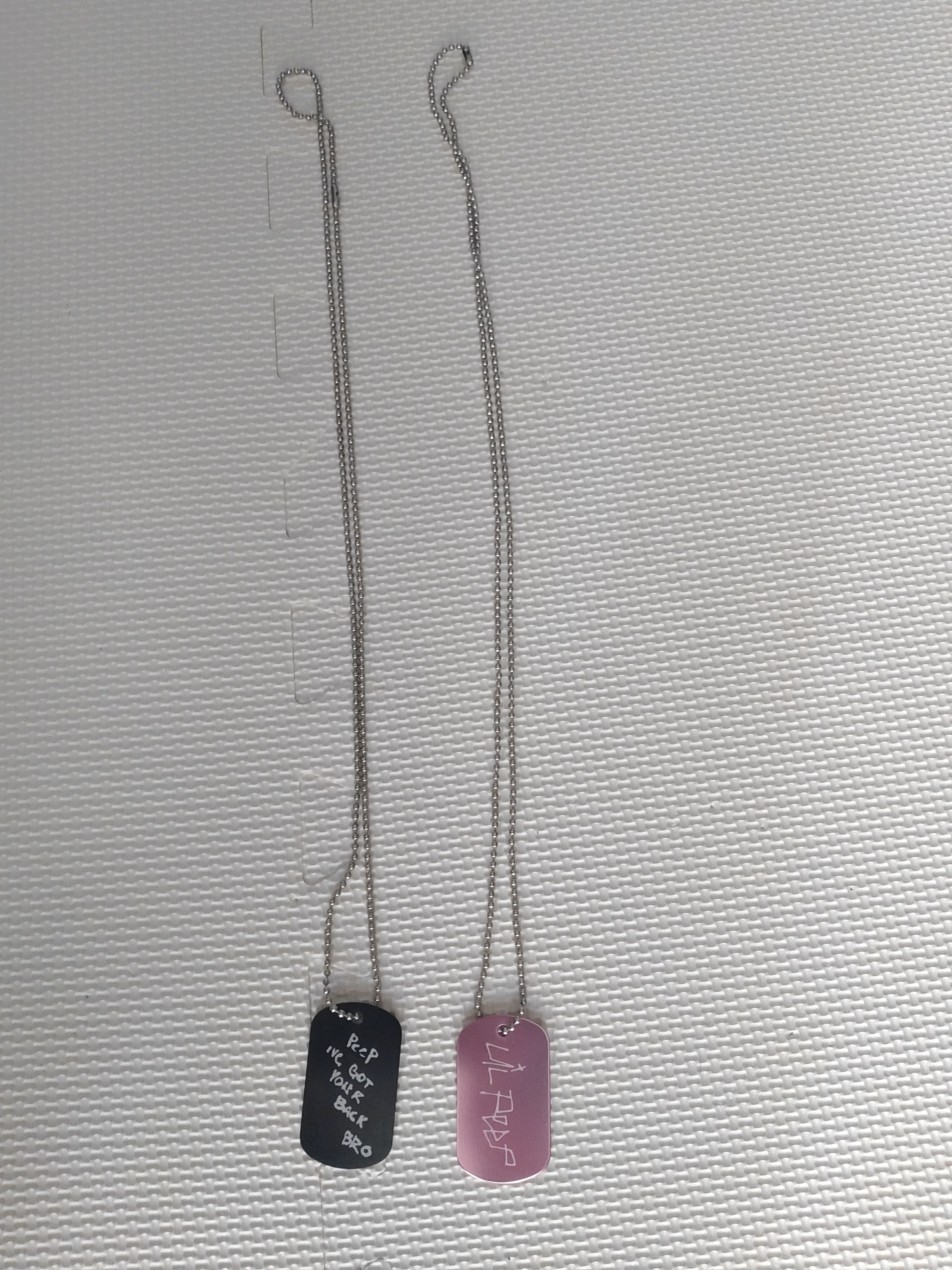 LIL PEEP Lil peep dog tag set | Grailed