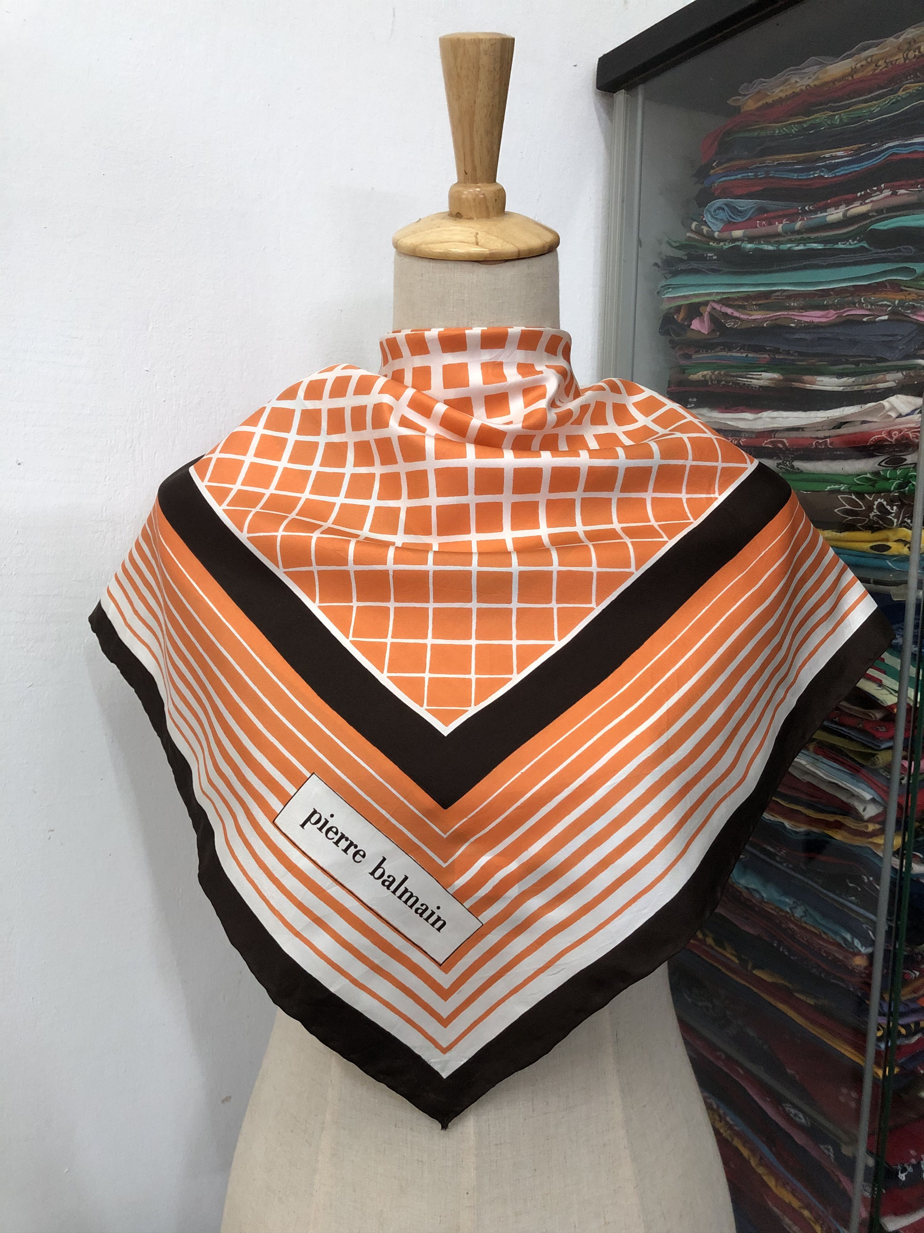 Vintage Vintage Pierre Balmain Silk Scarf | Grailed