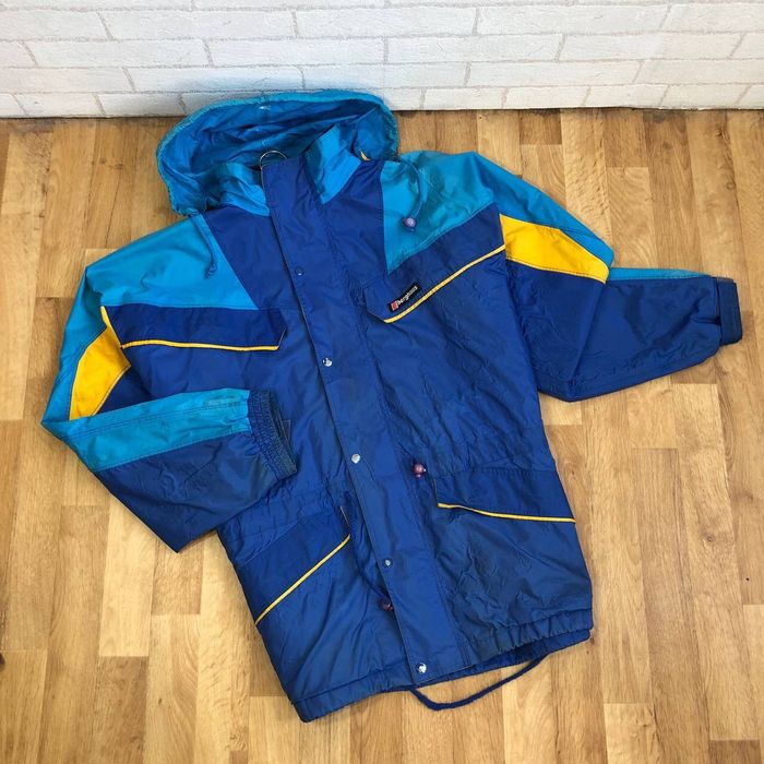 Vintage Extreme Jacket Track Windbreaker Berghaus Gore Tex Nylon Y2K ...