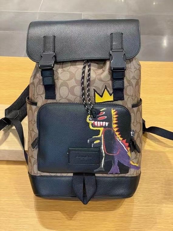Coach × Jean Michel Basquiat Track Backpack In Signature Canvas C5419 ...