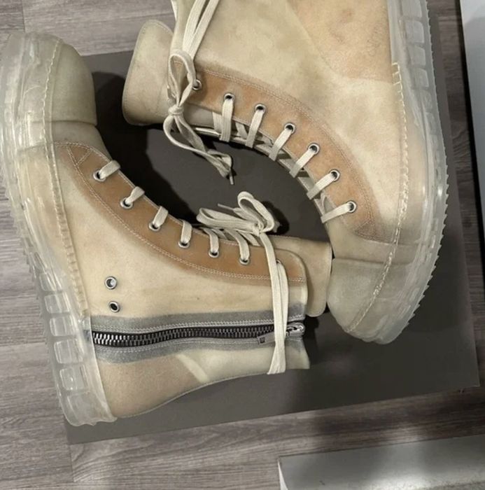 Rick Owens Rick Owens Clear/Translucent Ramones | Grailed