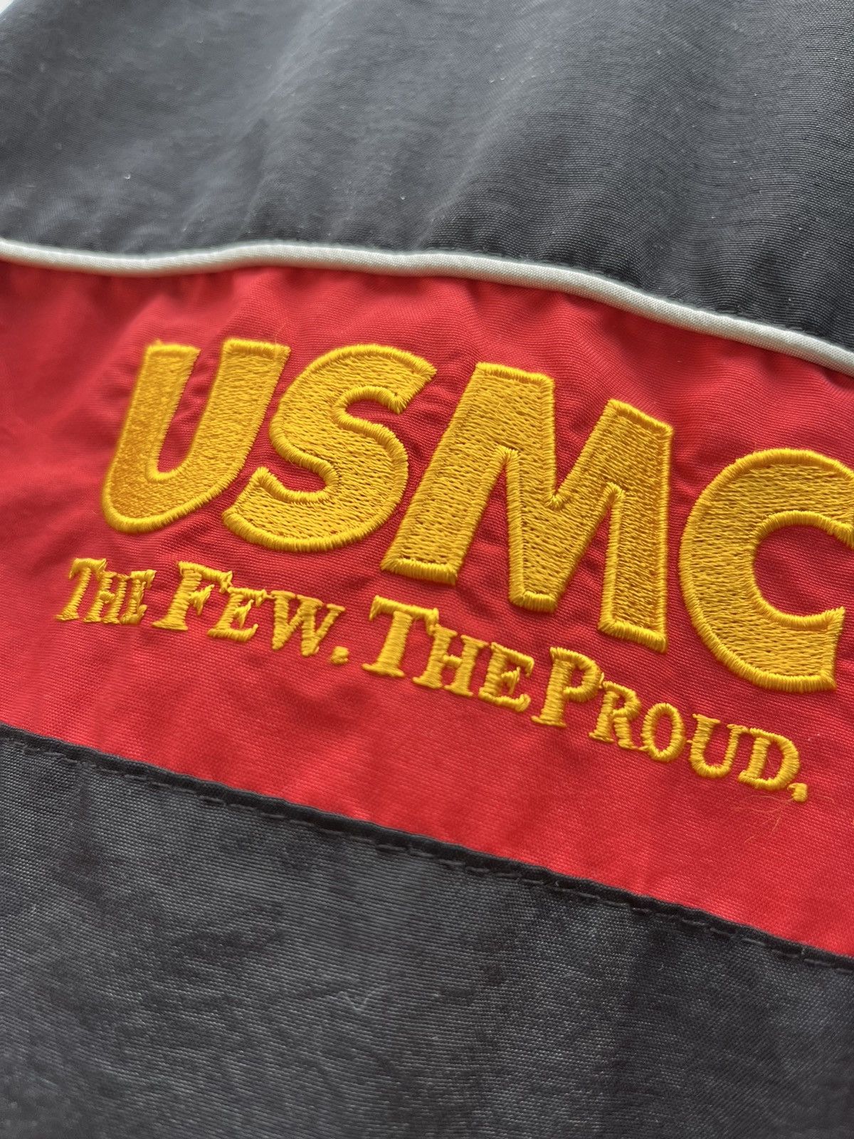 Vintage USMC Color Block Jacket | Grailed