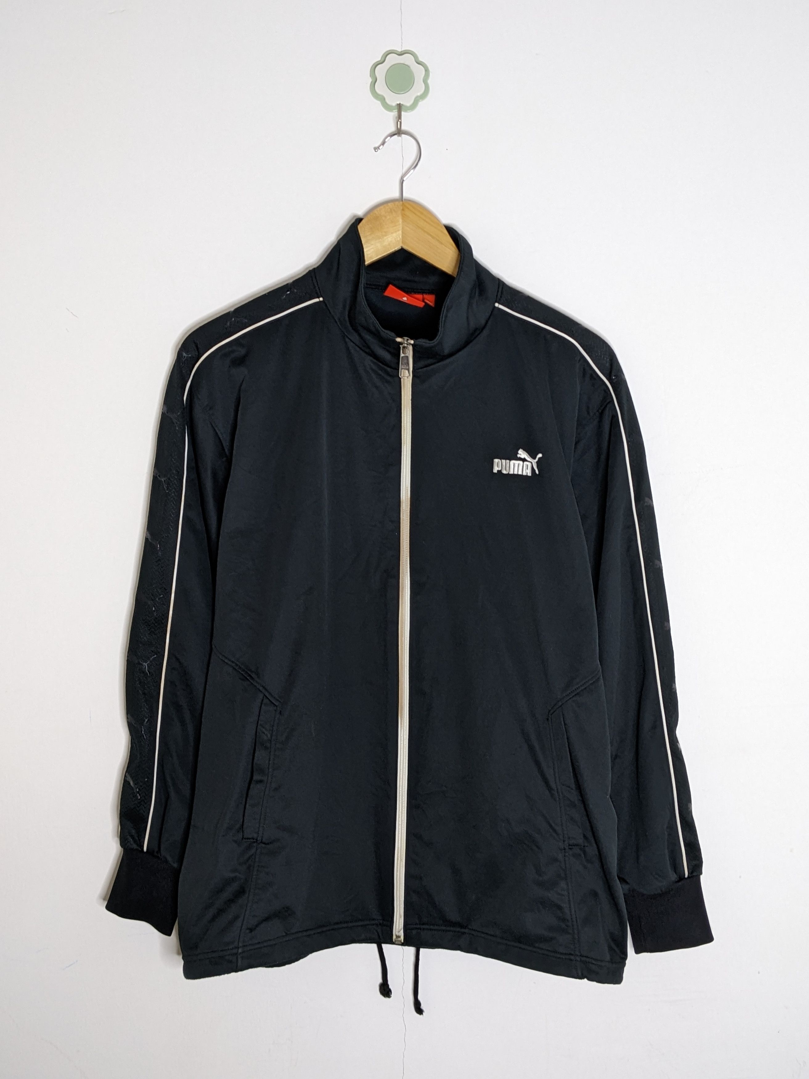Puma Puma Track Zipper Sidetape Jacket Mens Medium Sport . | Grailed