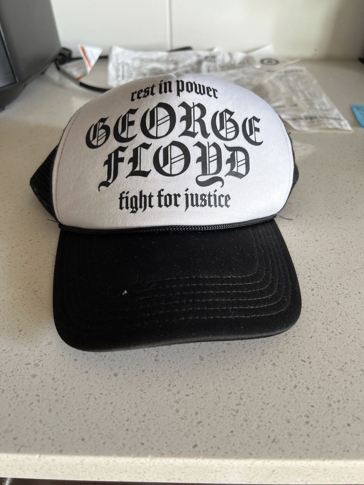 Vintage George Floyd Trucker Hat | Grailed