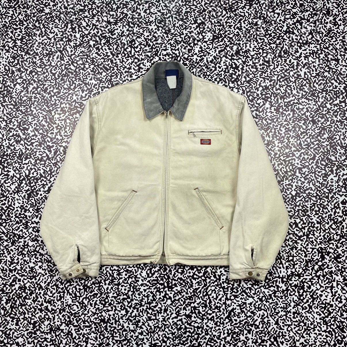 Vintage Vintage 90s DICKIES DETROIT Work Distressed Jacket Style | Grailed