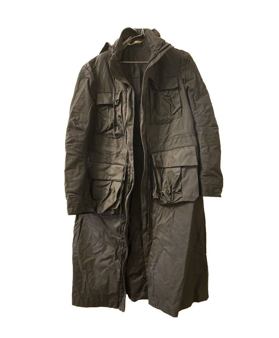 Leopold Bossert Leopold Bossart: waxed tactical cargo parka | Grailed