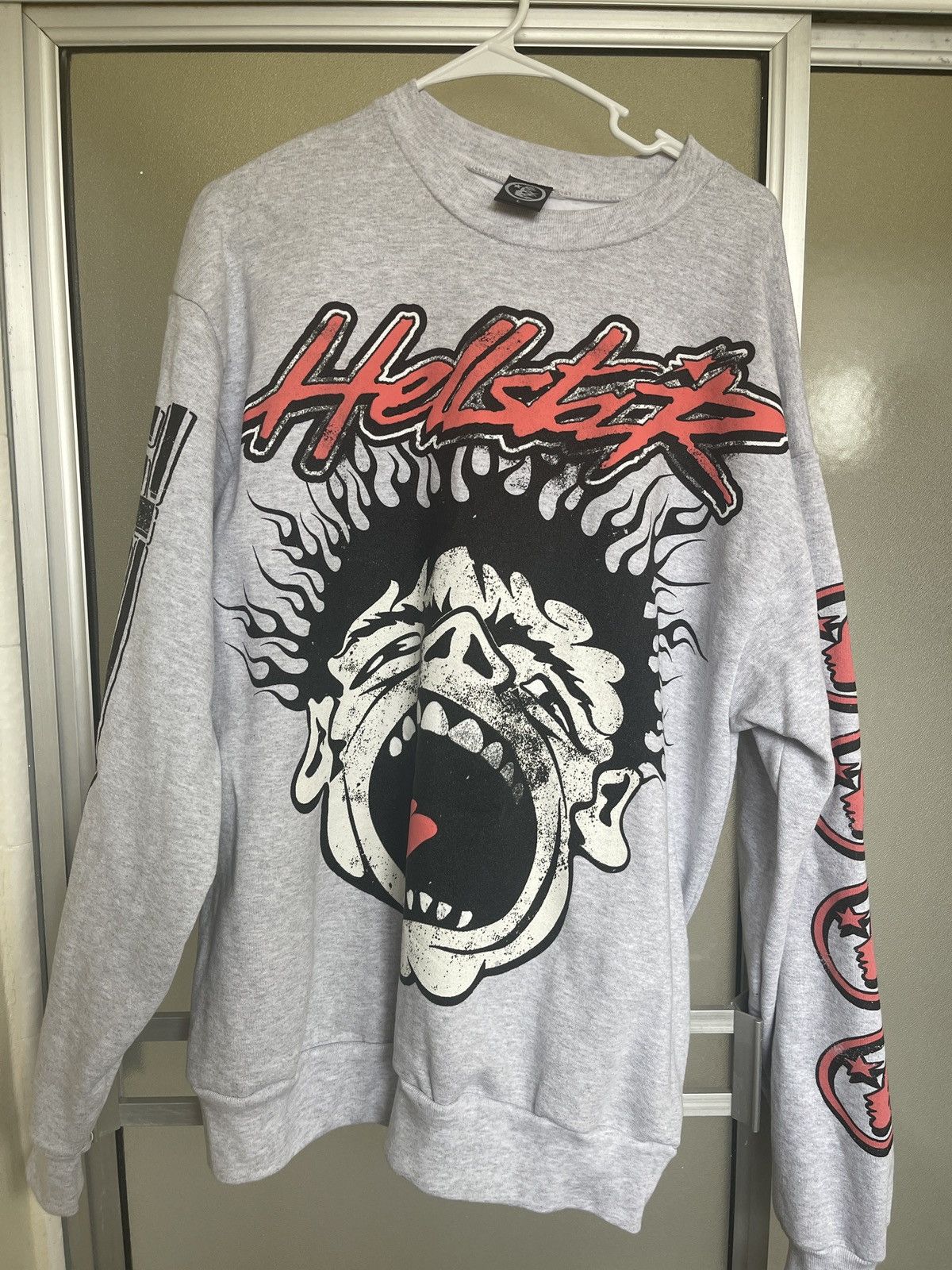 Streetwear HELLSTAR RECORDS CREWNECK | Grailed