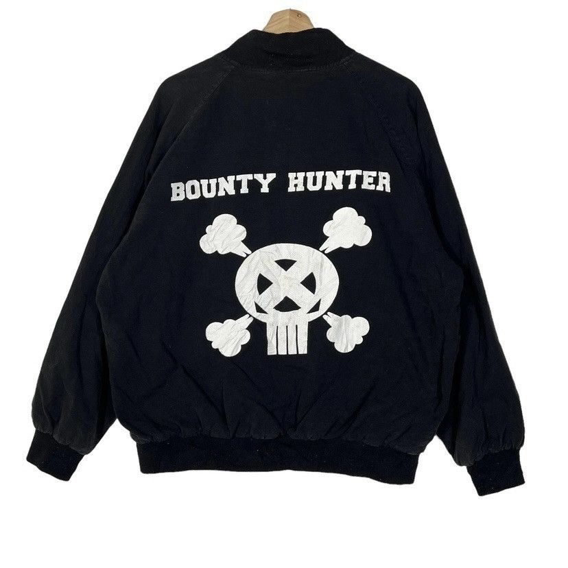 Bounty Hunter bounty hunter bomber jacket big logo full zipper | Grailed