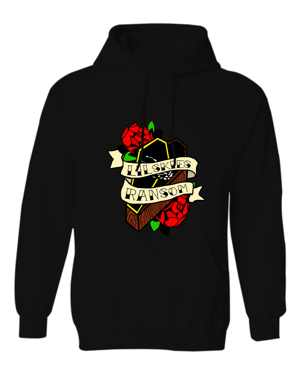 Ransom Clothing Lil Skies x Ransom Hoodie Black | Grailed