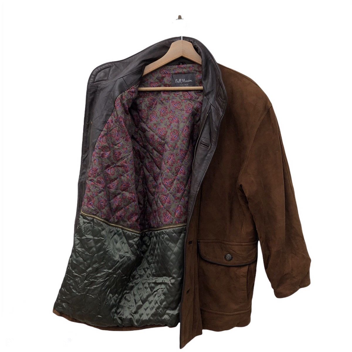 Designer × Japanese Brand × Leather Jacket VINTAGE GENUINE LEATHER ...