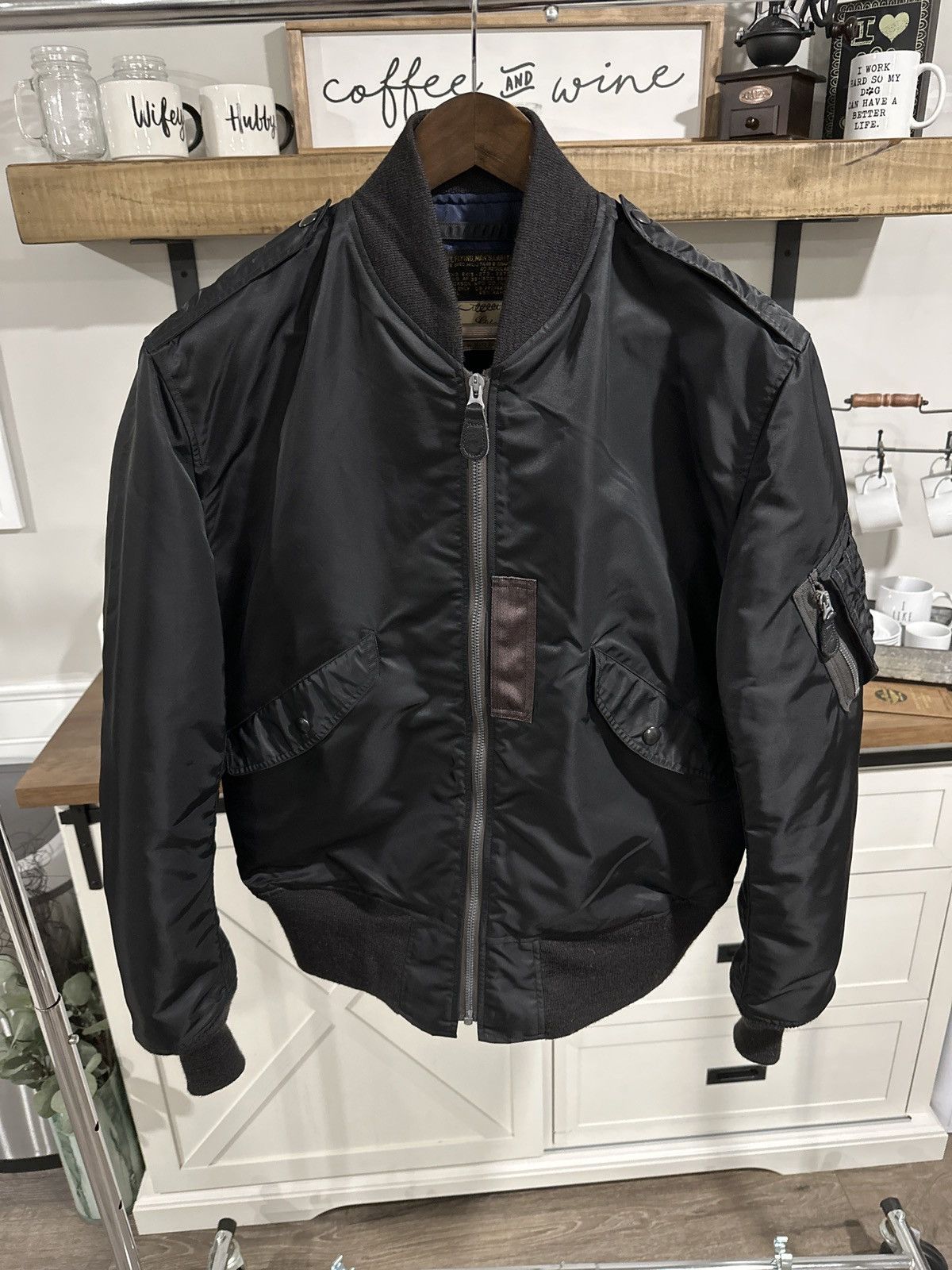 Buzz Rickson's BUZZ RICKSON X WILLIAM GIBSON L-2B FLIGHT JACKET | Grailed