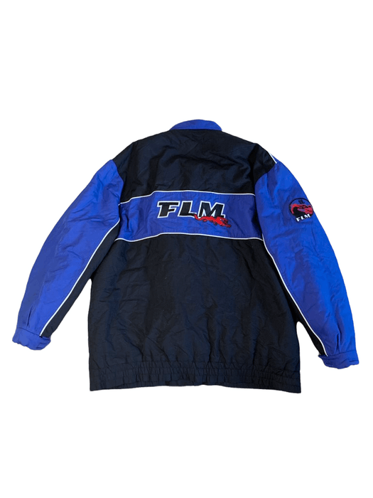 Vintage Vintage FLM Blue Racing Jacket Big Pockets | Grailed