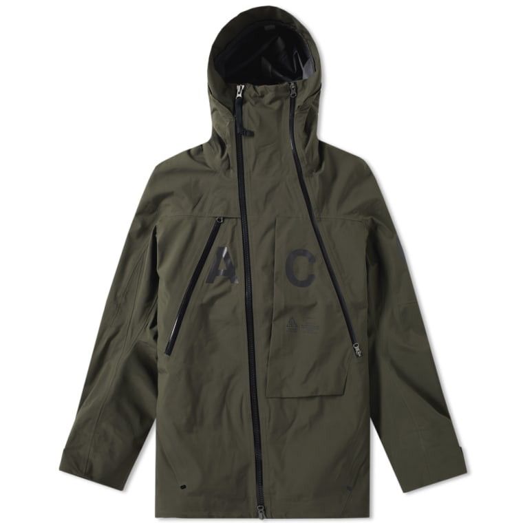 Nike ACG Nike NikeLab ACG Alpine Jacket olive XL | Grailed