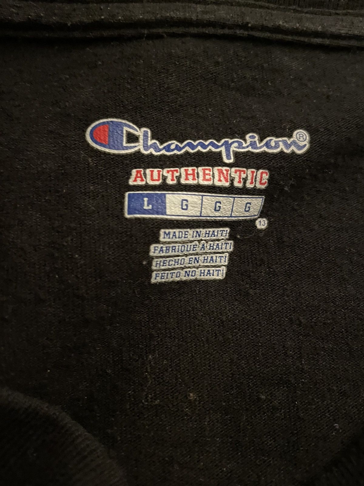 Pyrex Vision × Virgil Abloh Pyrex “23” Champion T Shirt Black | Grailed