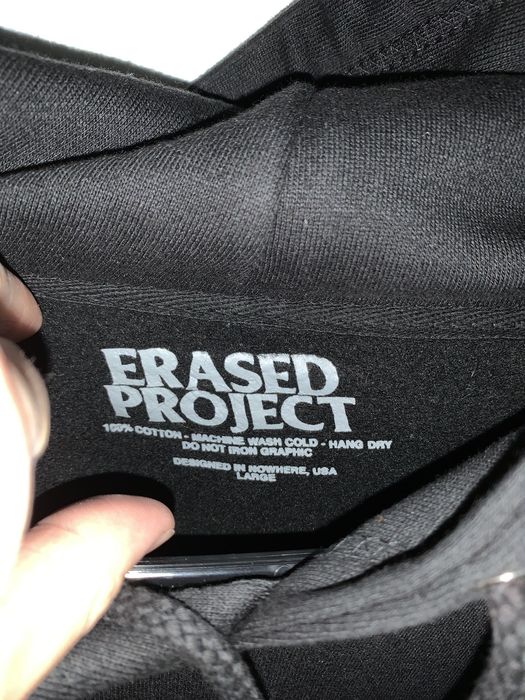 Erased Project Erased Project - Sleep Paralysis Hoodie - Black | Grailed