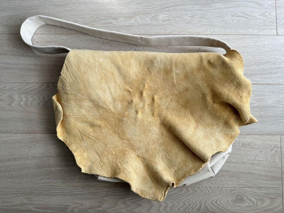 Visvim VISVIM ICT UT. SATCHEL Bag Beige / White One Size | Grailed