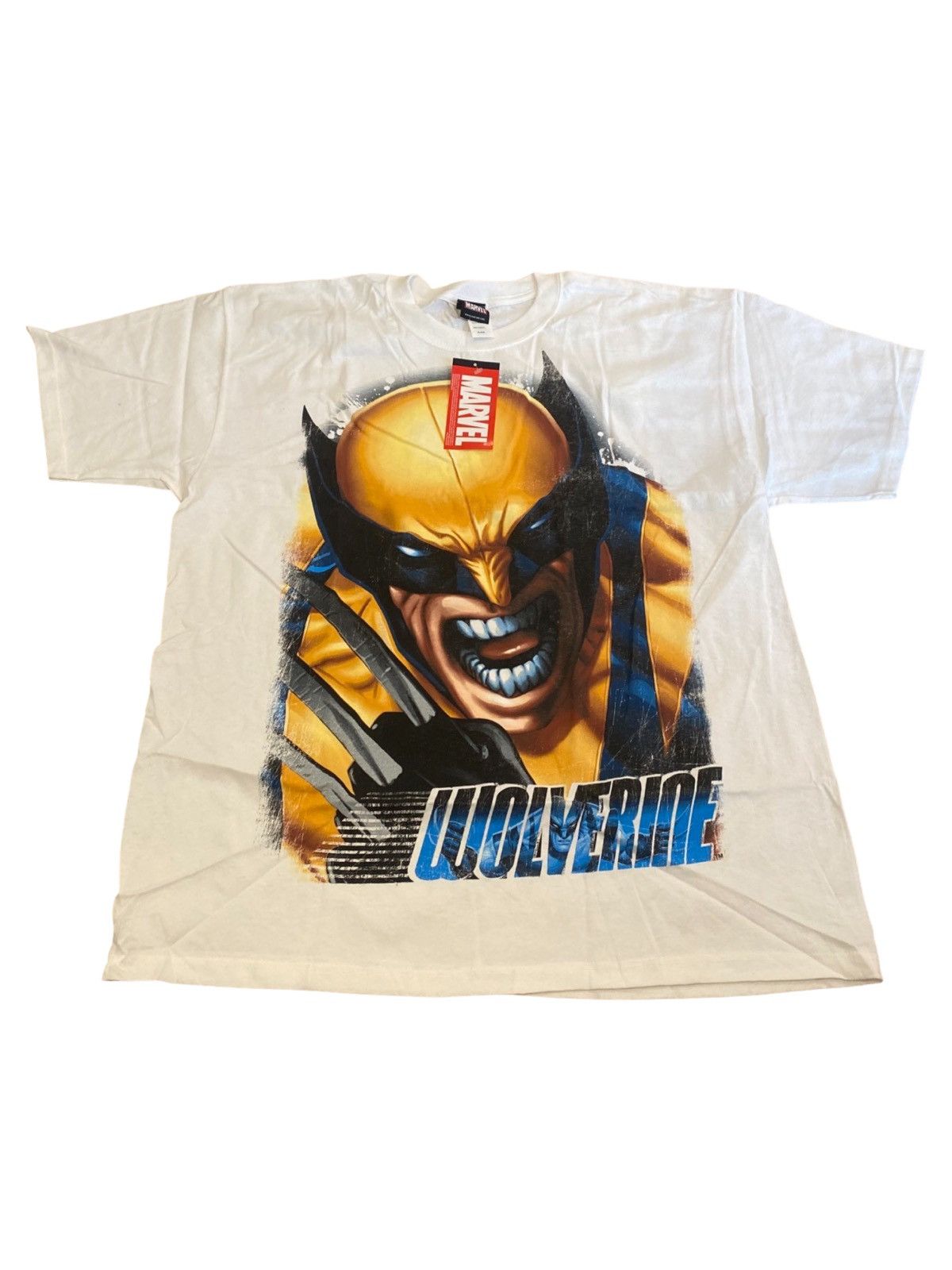 Vintage Marvel Mad Engine “Wolverine” y2k comics tee | Grailed