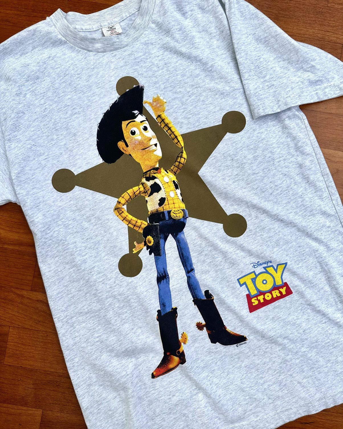 Disney × Vintage Vintage 1995 Toy Story Woody Shirt Size Large Disney ...