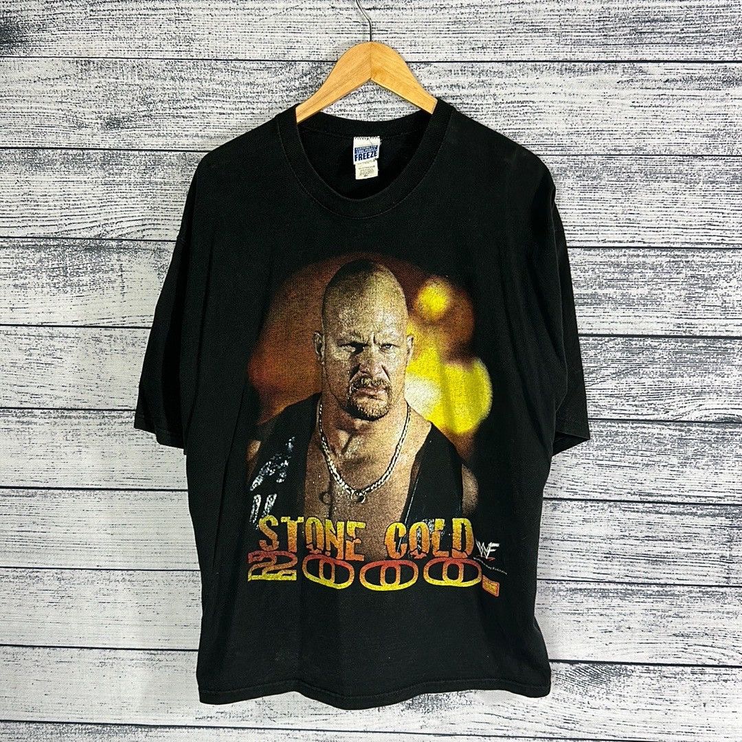 Vintage Vintage 2000 WWF Stone Cold Steve Austin Wrestling Tee XL | Grailed