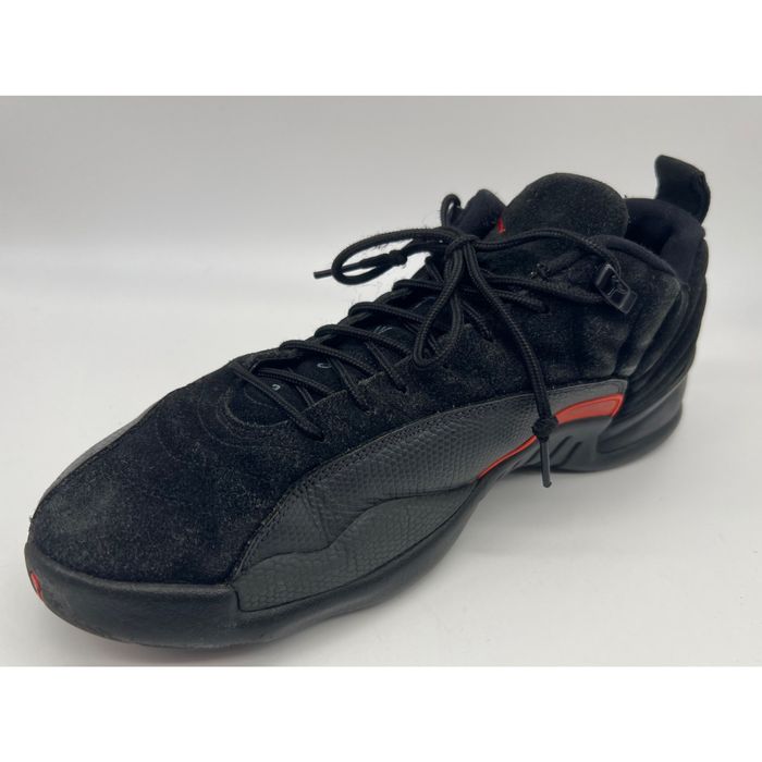 Jordan Brand Jordan 12 Retro Low Max Lace up Low Top Orange Sneakers 11 ...