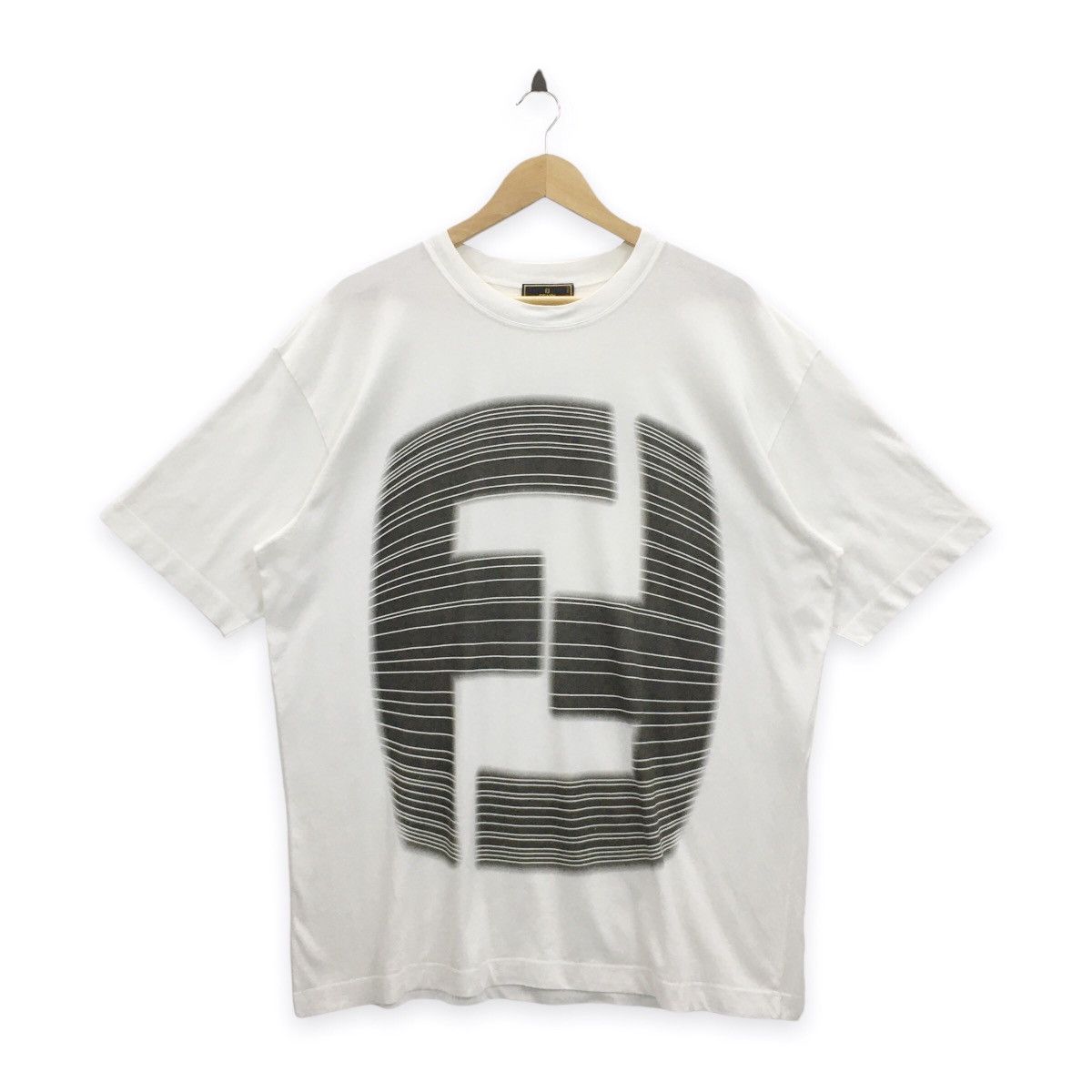 Fendi Rare OG Fendi Big Logo Tshirt | Grailed