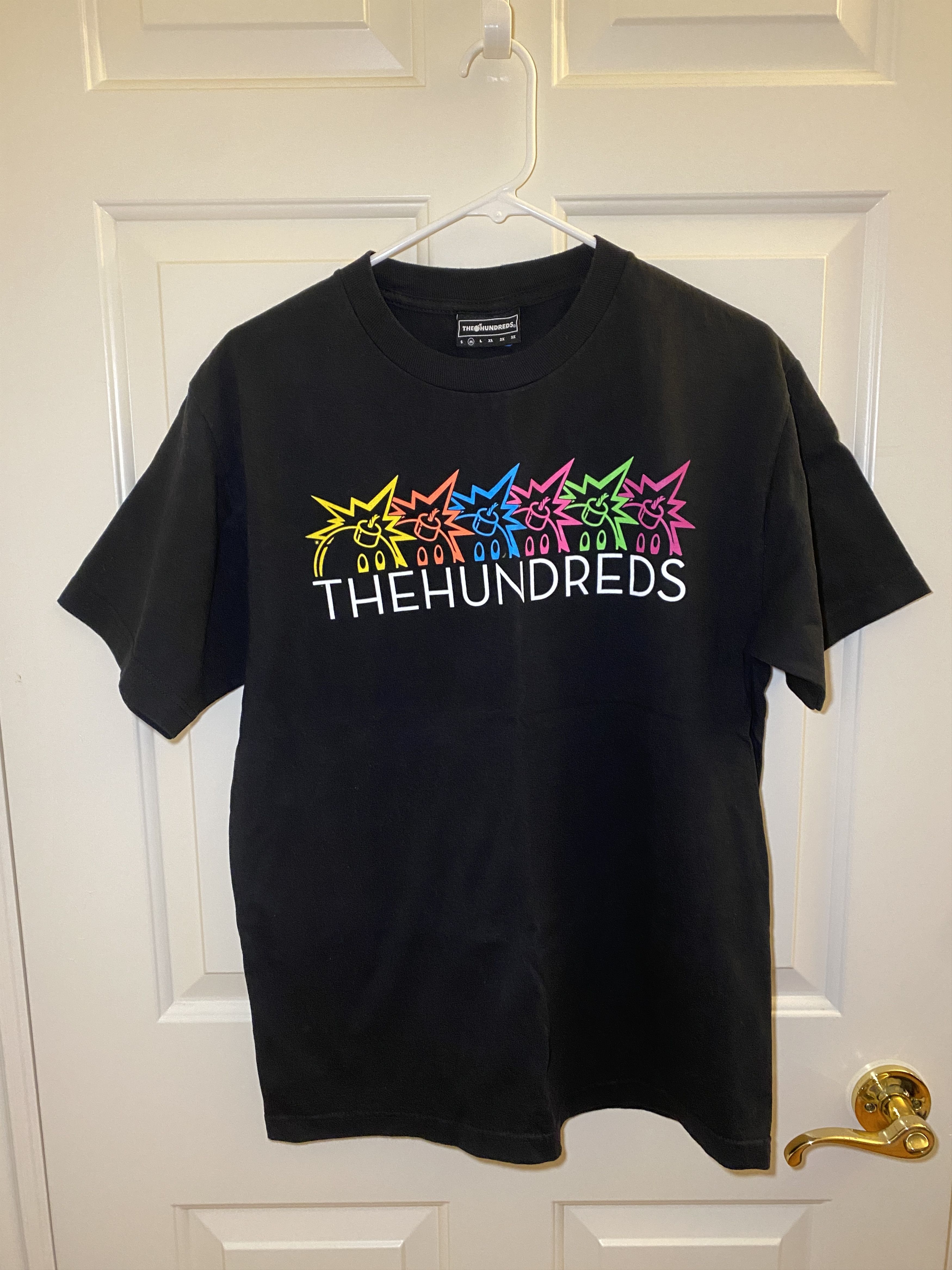 The Hundreds The Hundreds Rainbow Stencil Logo T Shirt | Grailed