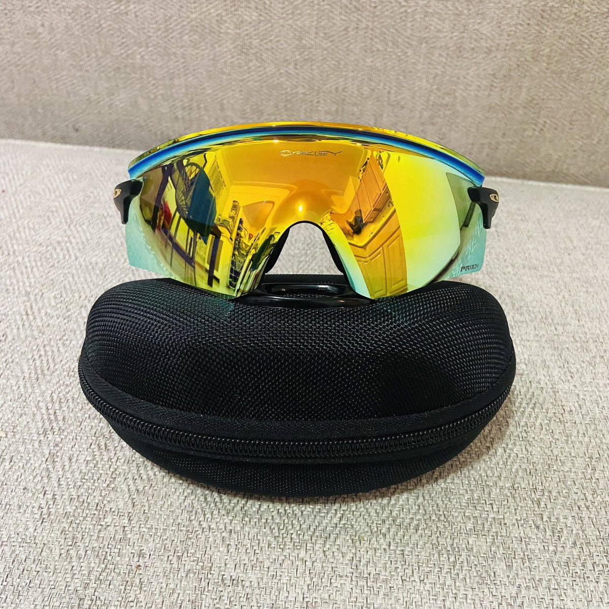 Oakley Oakley encoder racing chrome gold goggles sunglasses glasses ...