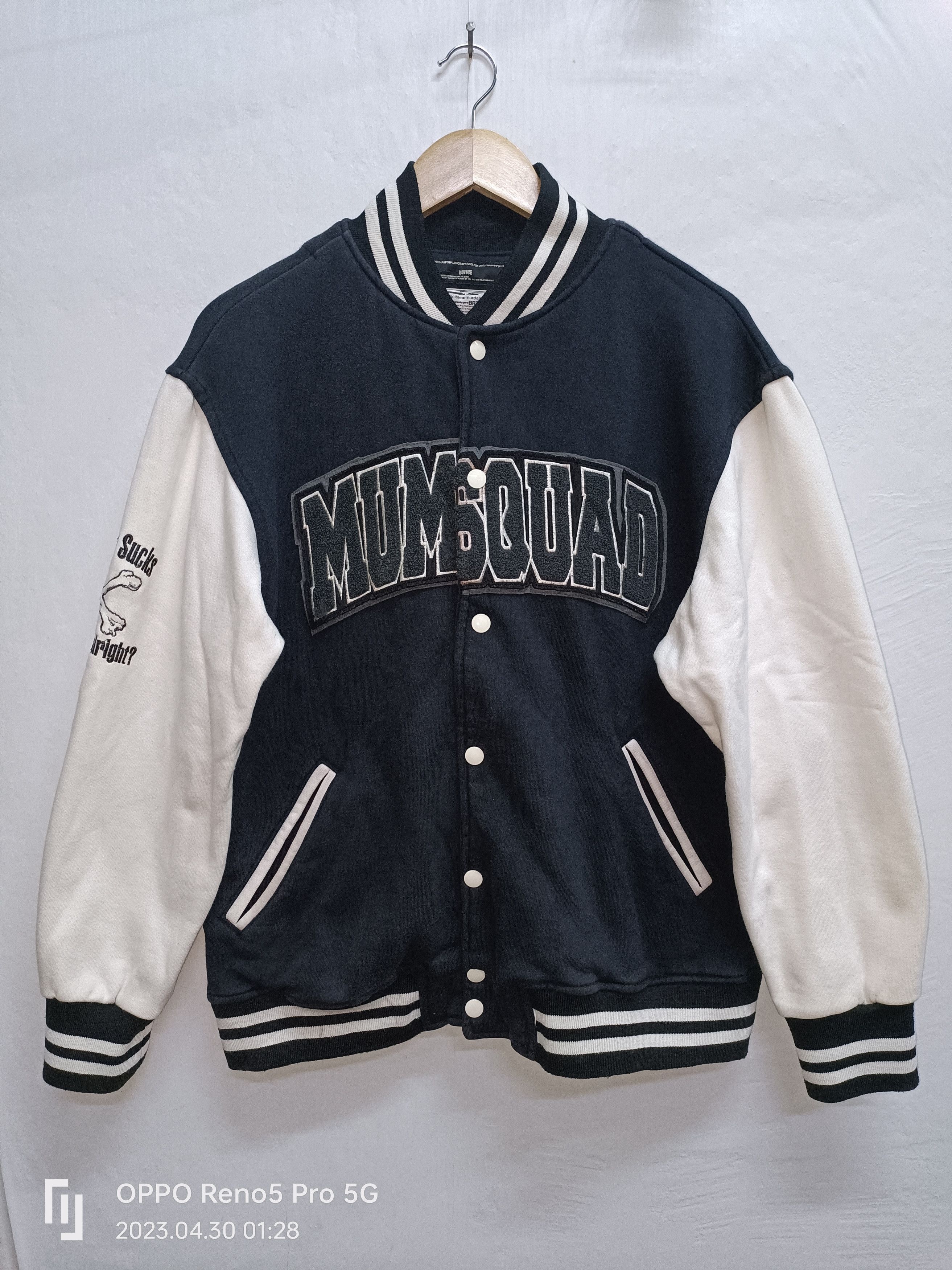 Japanese Brand × Number (N)ine × Varsity Jacket Vintage ...