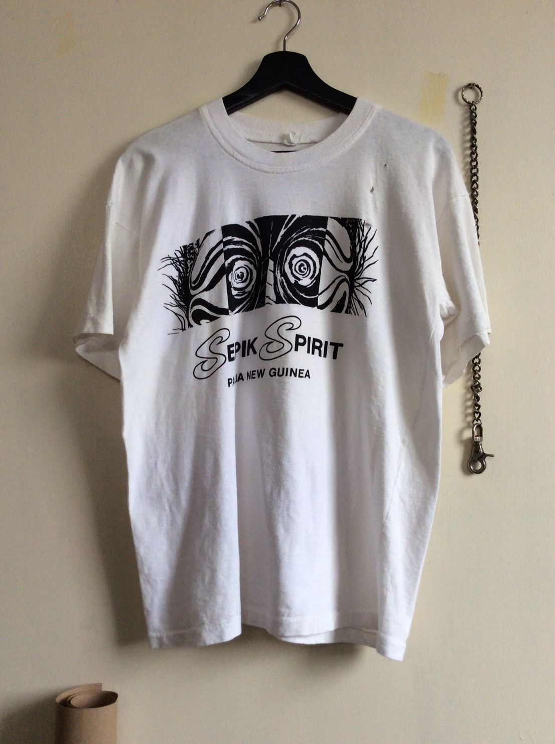 Vintage Vintage 90s Sepik Spirit Papua New Guinea T-shirt | Grailed