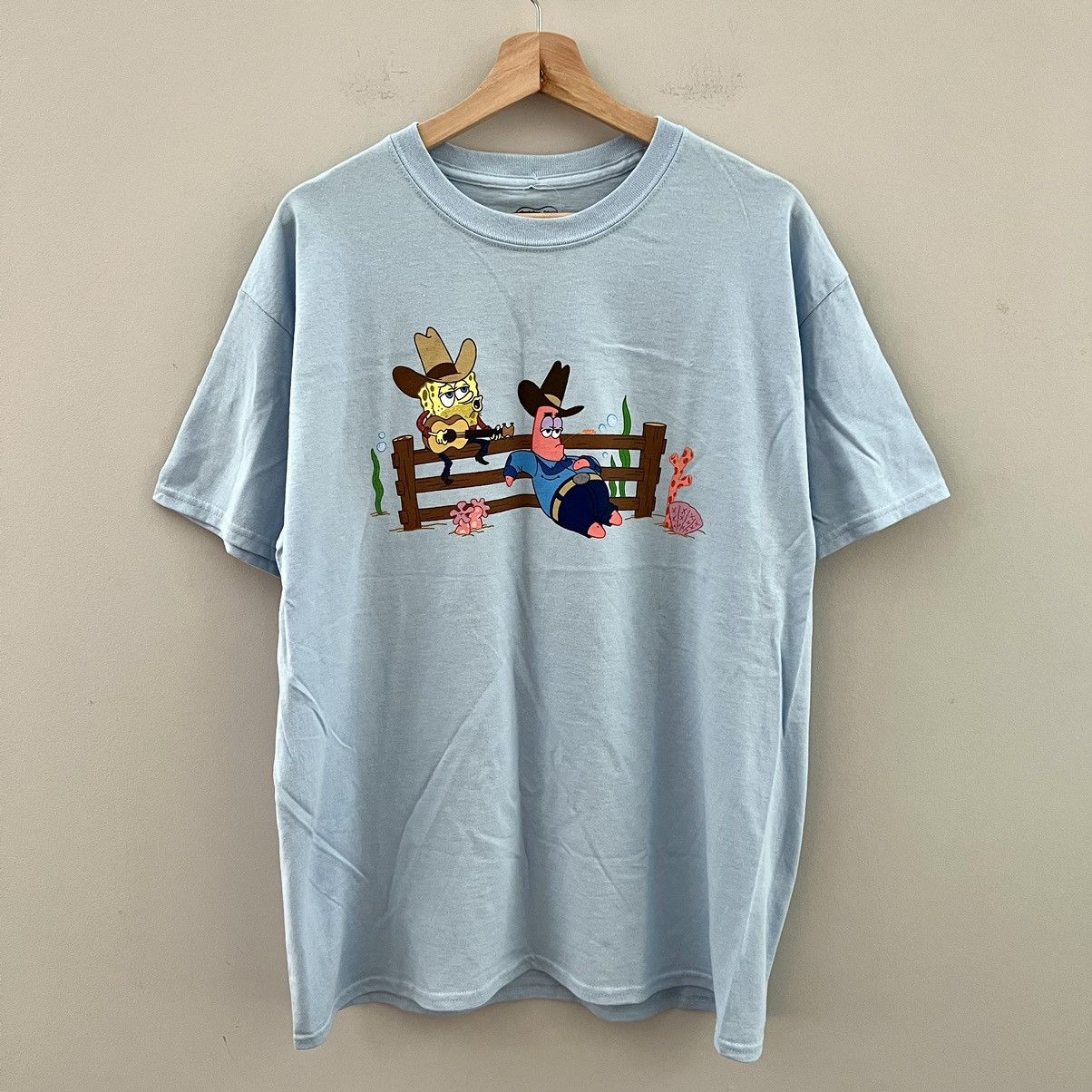 Nickelodeon SpongeBob SquarePants Patrick Star Cowboy Western Tee | Grailed
