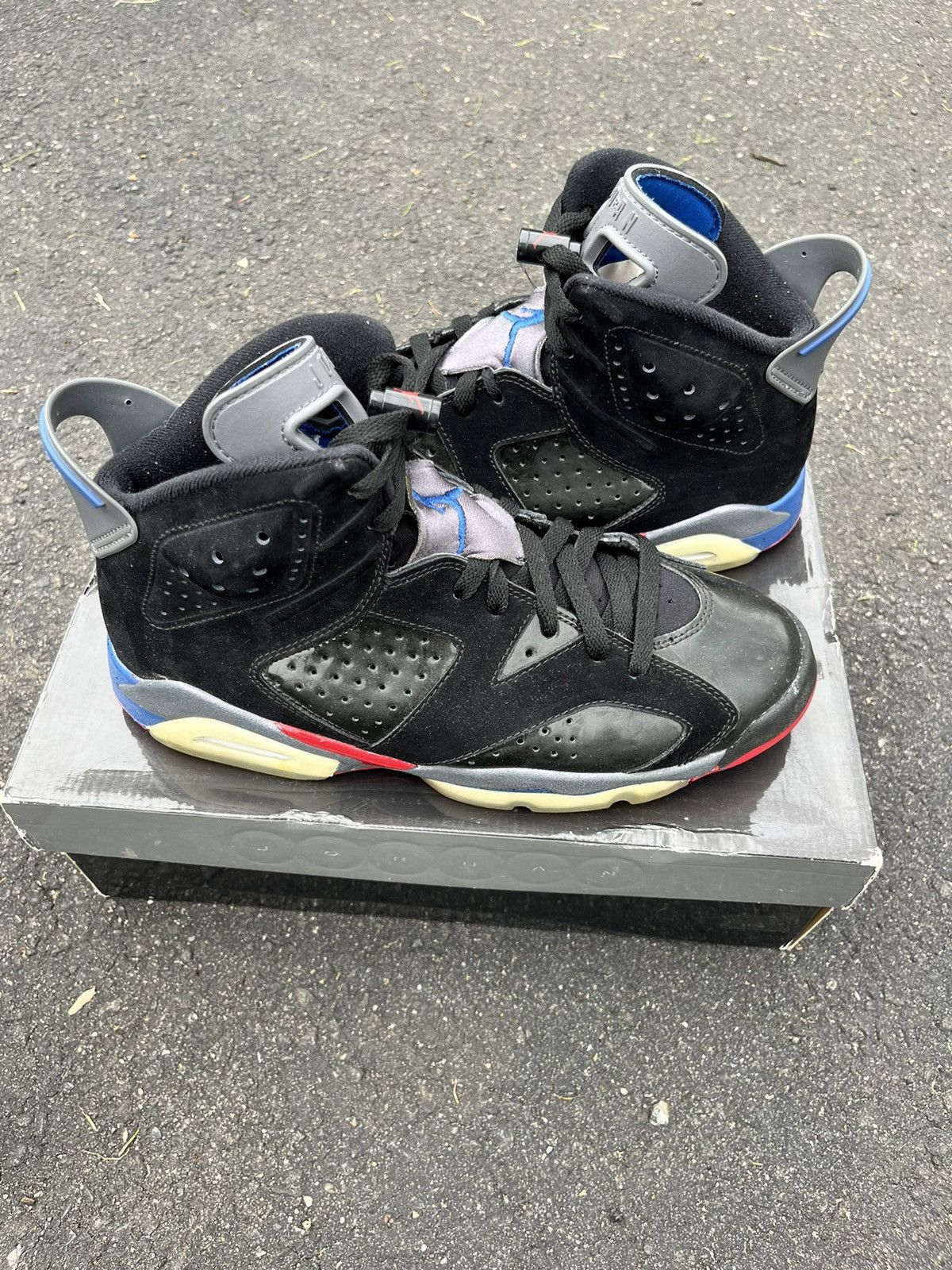 Nike Air Jordan Retro 6 ‘Pistons’ 2010 Size 8.6 Original Box | Grailed