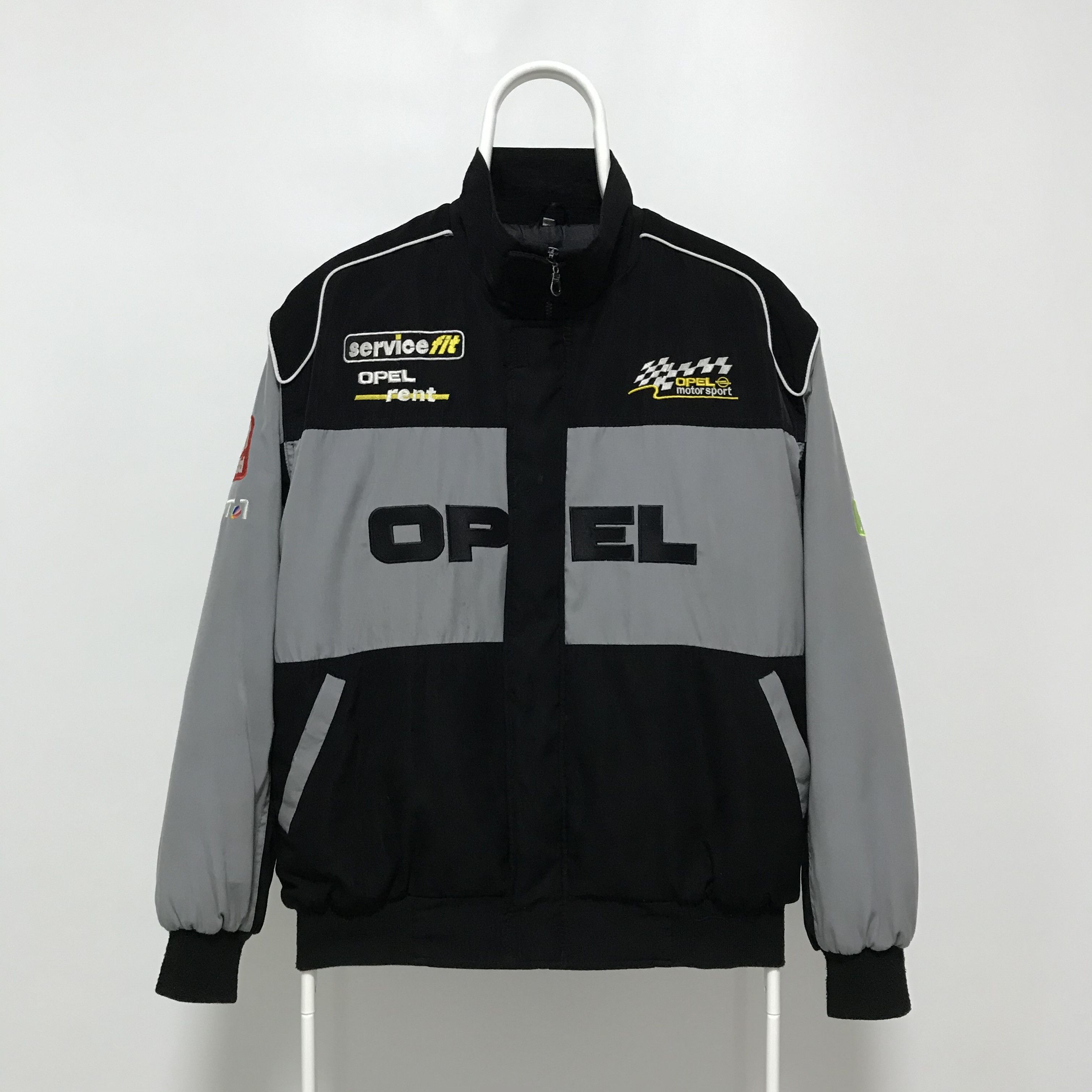 Vintage OPEL Vintage Bomber Style Jacket Logo 90s Rare Racing | Grailed