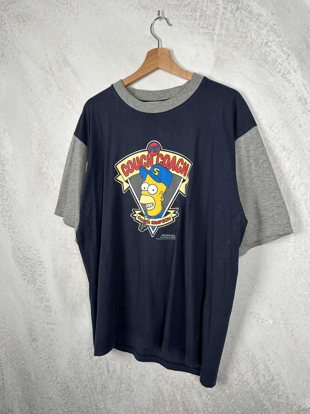 Movie × The Simpsons × Vintage Vintage The Simpsons 2005 Graphic Tee ...