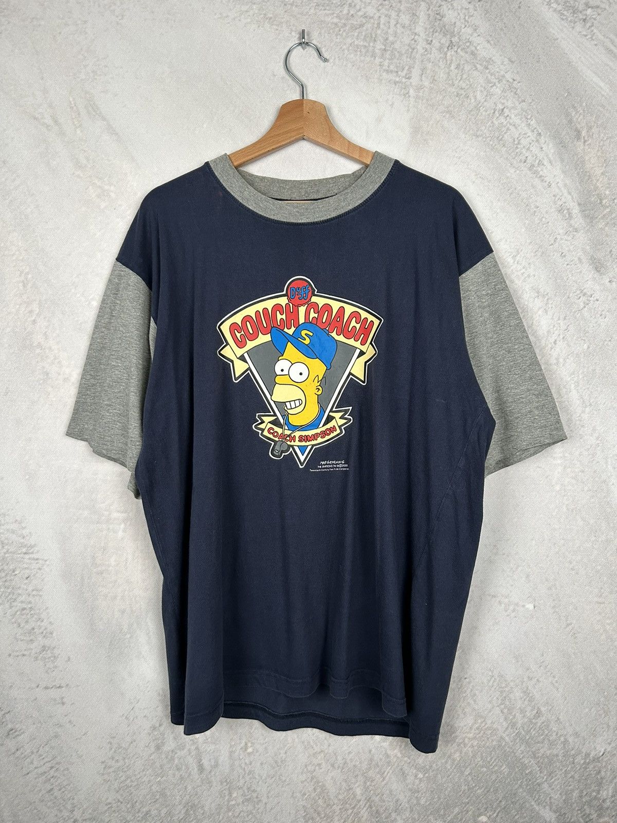 Movie × The Simpsons × Vintage Vintage The Simpsons 2005 Graphic Tee ...