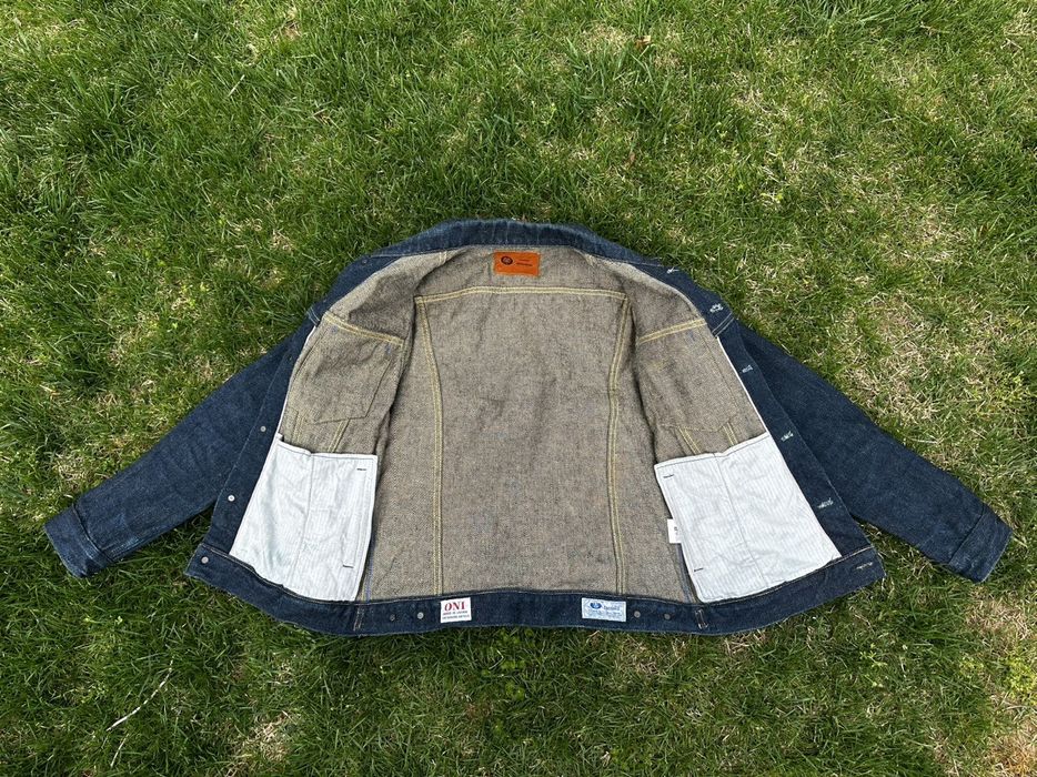 Oni Oni x Tanuki denim jacket | Grailed