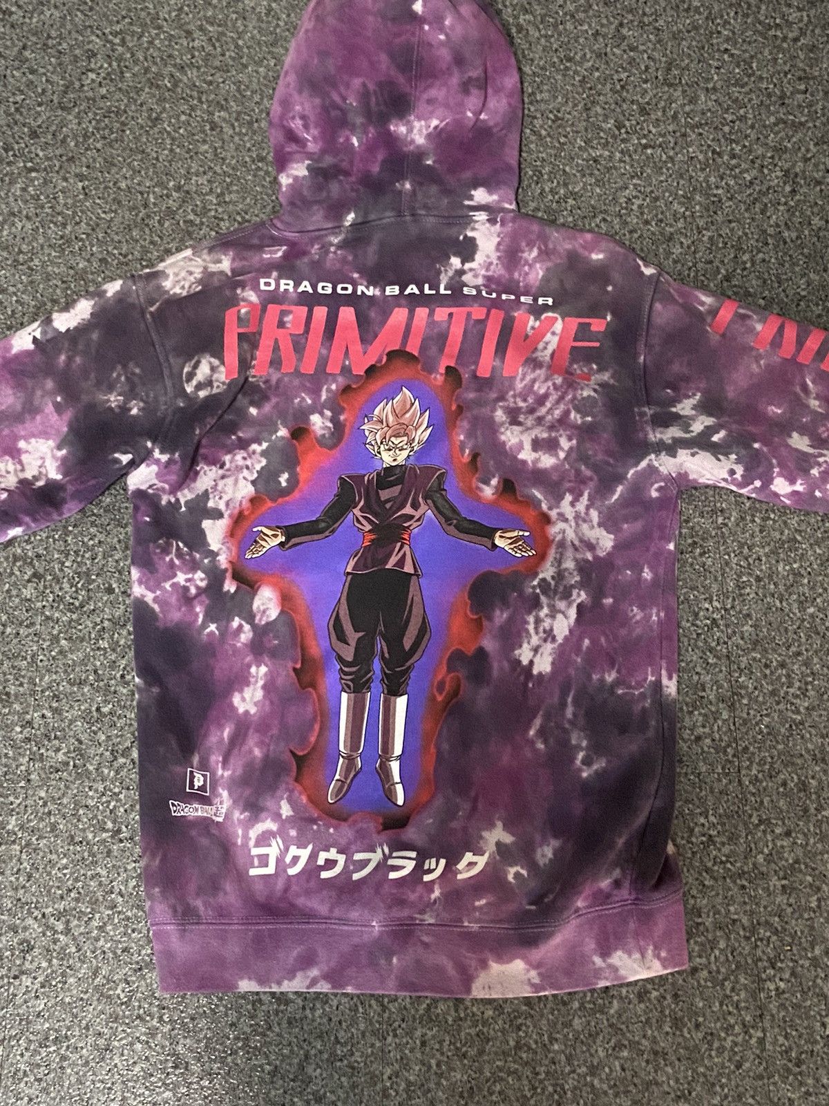 Primitive Primitive x anime hoodie size-small | Grailed