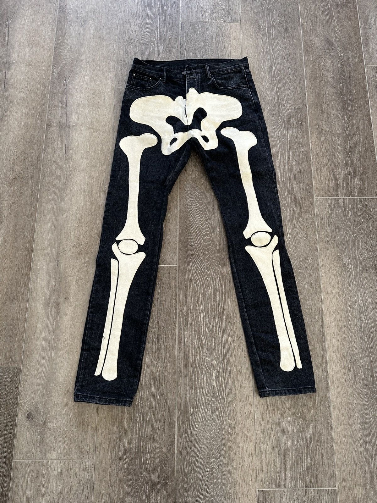 Mnml Mnml Skeleton Jeans Grailed
