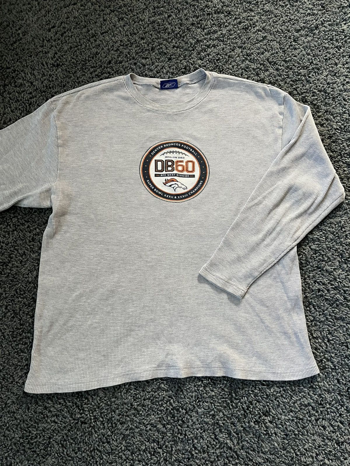 NFL × Reebok × Vintage Reebok NFL Denver Broncos Super Bowl XXXII ...