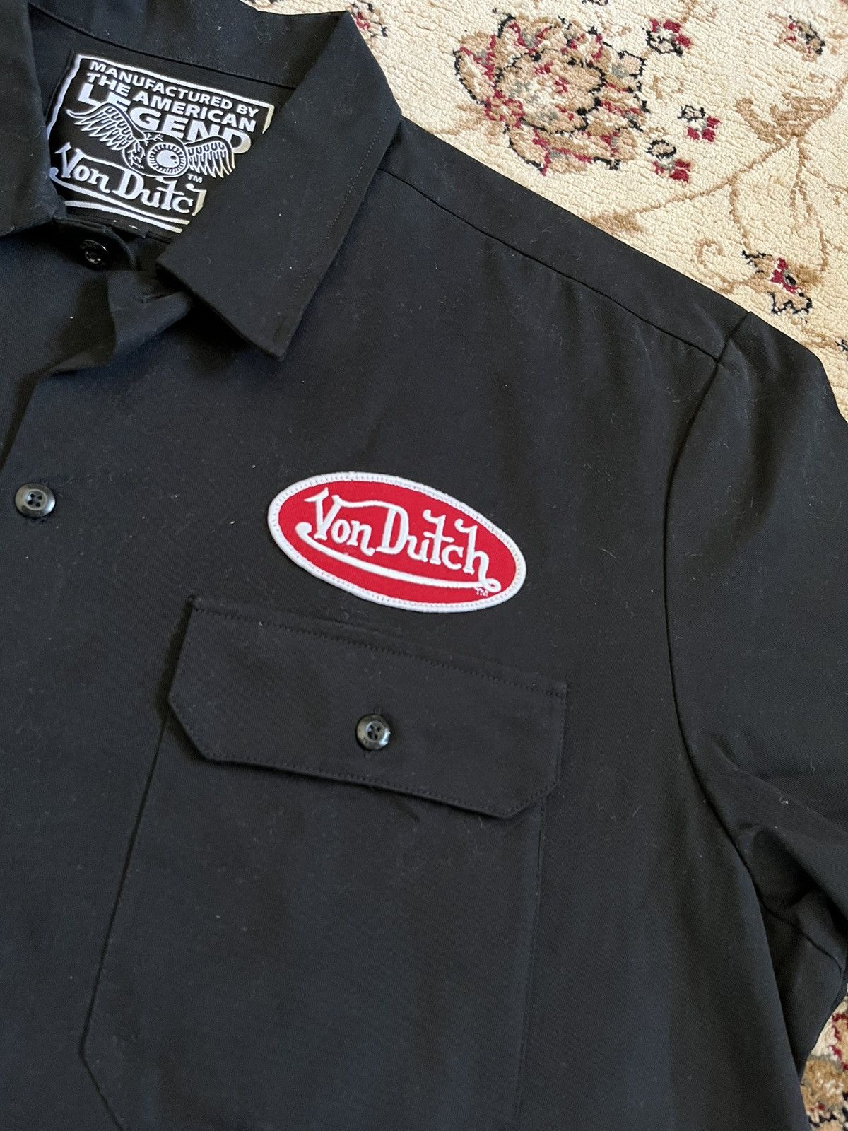 Ed Hardy × True Religion × Von Dutch Von Dutch work shirt | Grailed