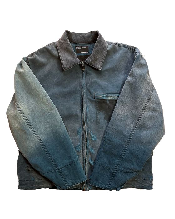 Enfants Riches Deprimes ERD Faded Blue Canvas Work Jacket | Grailed