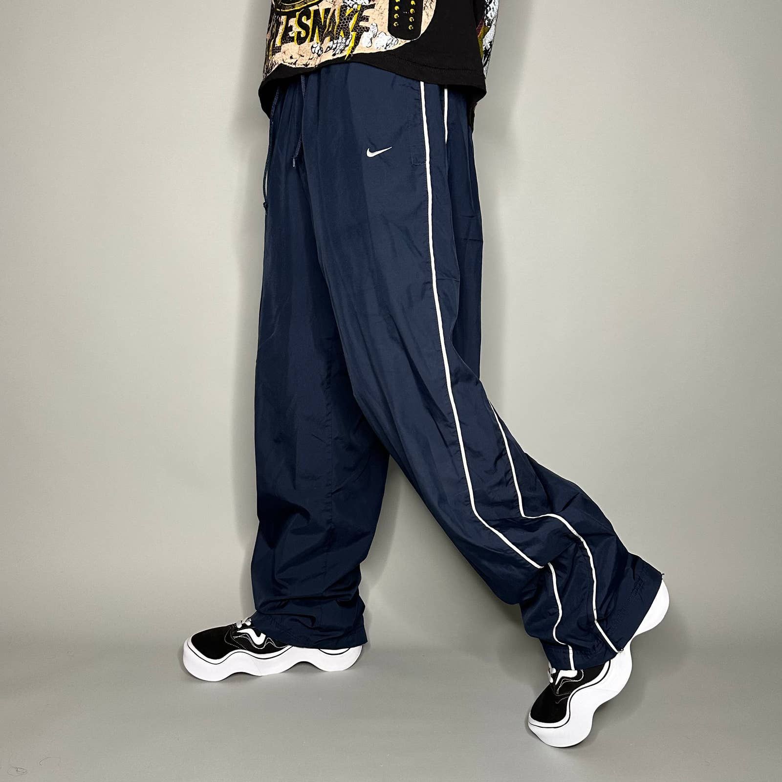 Blue Vintage Nike Track Pants
