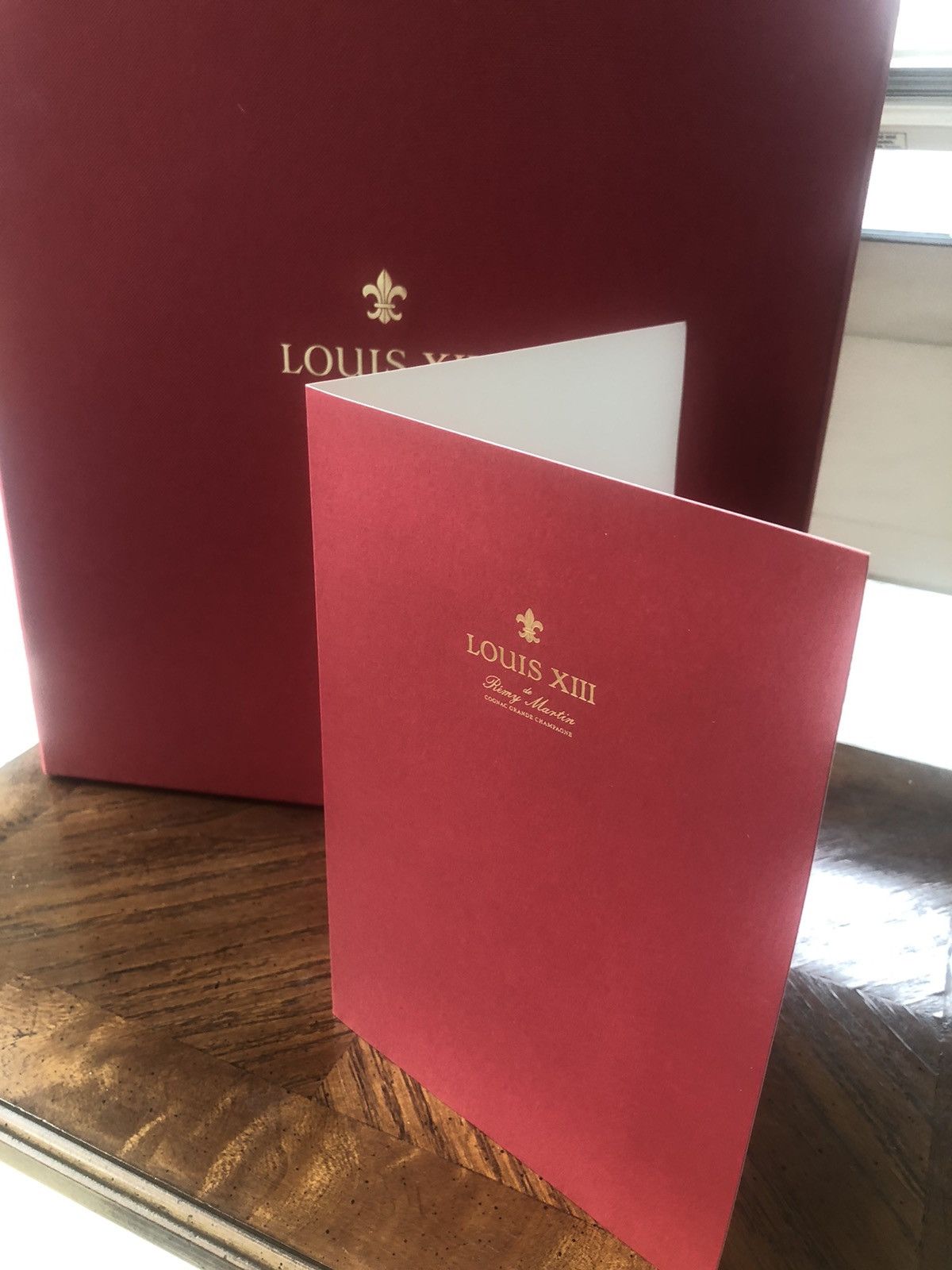 Other × Vintage Remy Martin Louis XIII Grande Champagne Gift Card RARE ...